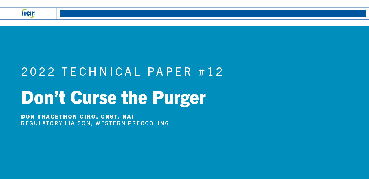 2022 Technical Paper #12 - IIAR